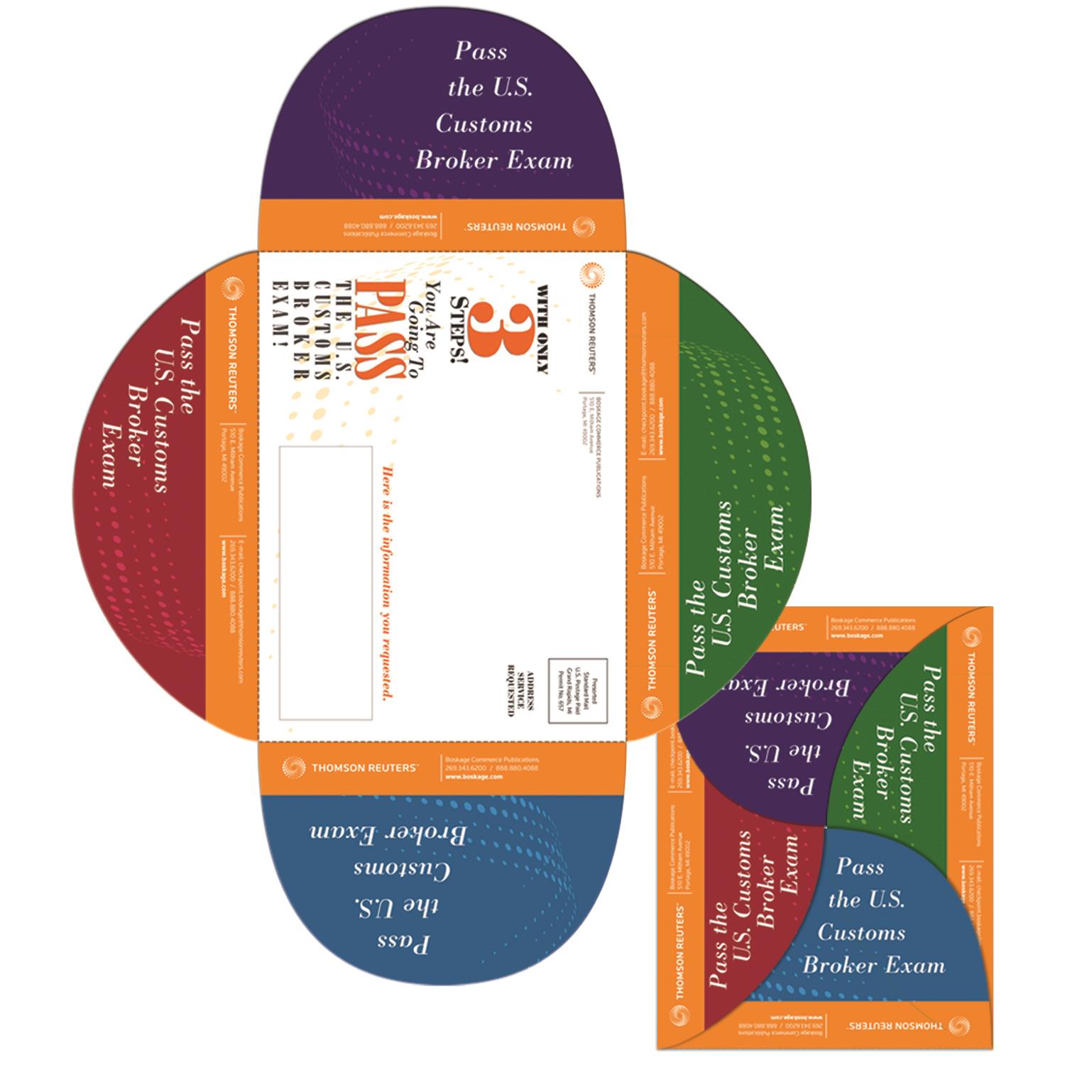 FL-504D Self Locking Packet Folder Full Color