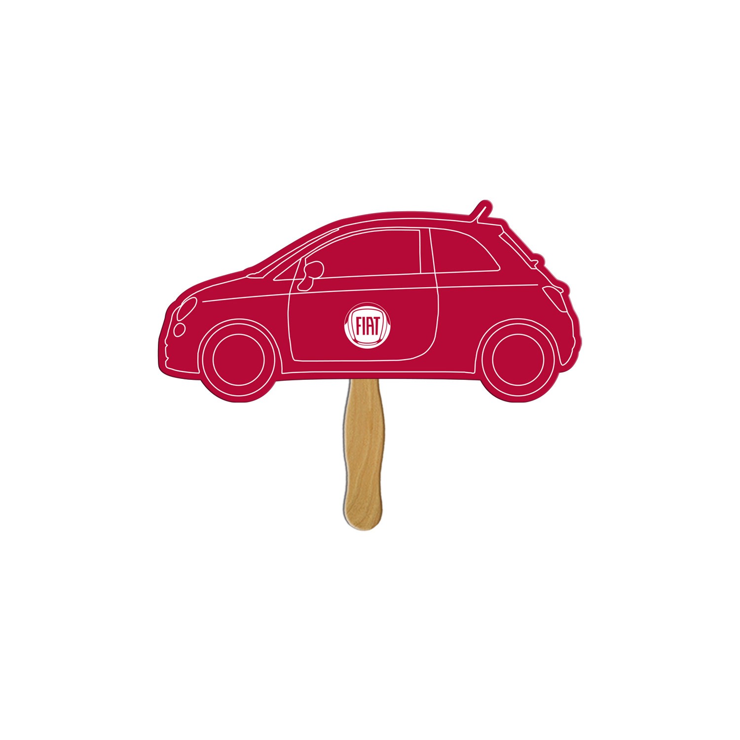 LF-113 Car Hand Fan Full Color (2 Sides)