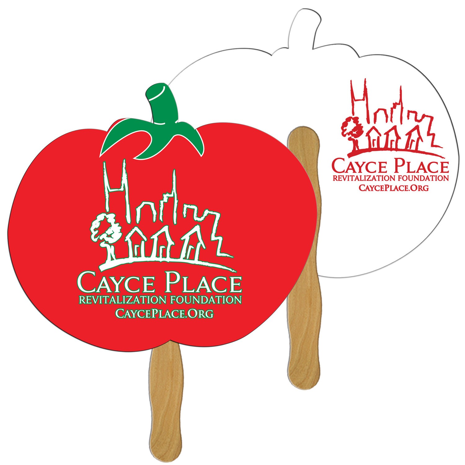 LF-22 Fruit Hand Fan Full Color (2 Sides)