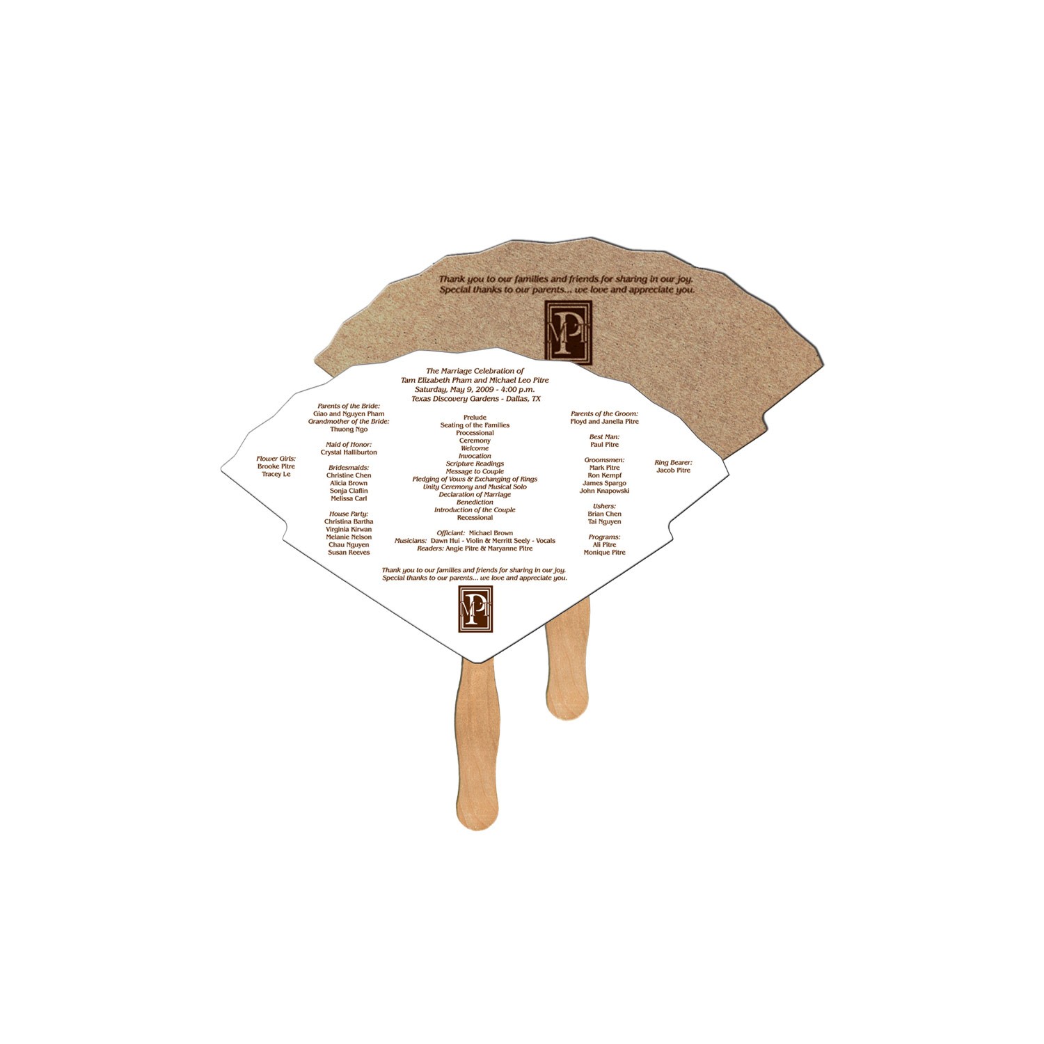 RS-93 Oriental Recycled Hand Fans